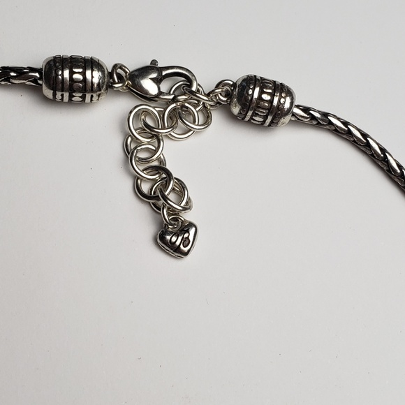 Brighton | Jewelry | Brighton Charm Clasp Necklace Sterling Silver ...